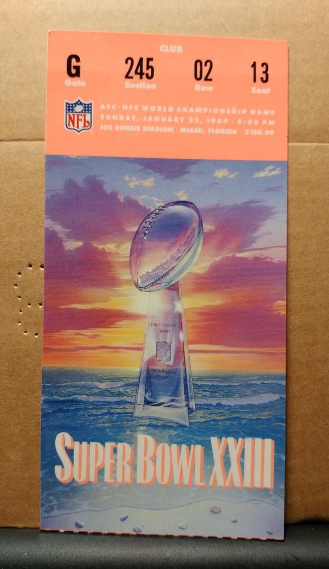 Football Ticket Display Case at Lynn Walker blog