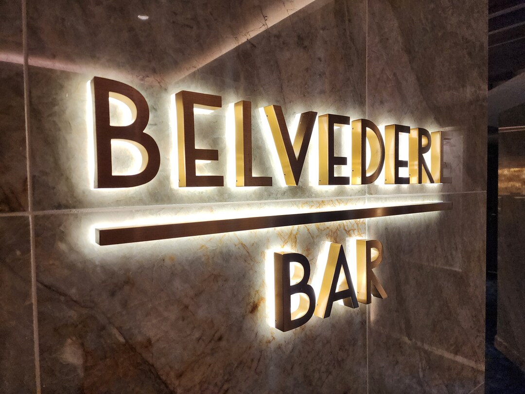 Backlit Business Sign, Backlit Sign, Backlit Letters, Custom Backlit ...