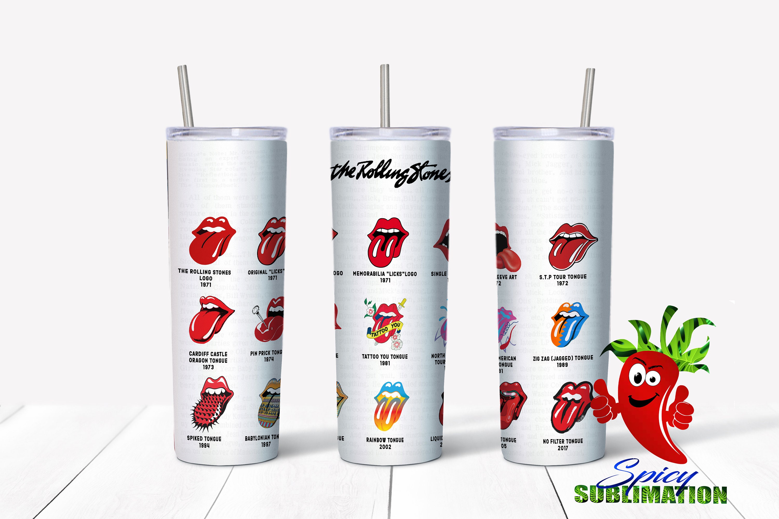 Top Gun sublimation waterslide design 20oz tumbler full wrap Christmas ...