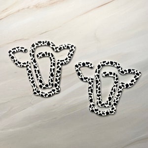 Cow Acrylic Bookmark - Etsy
