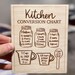 Kitchen Conversion Chart Wood Magnet - Etsy