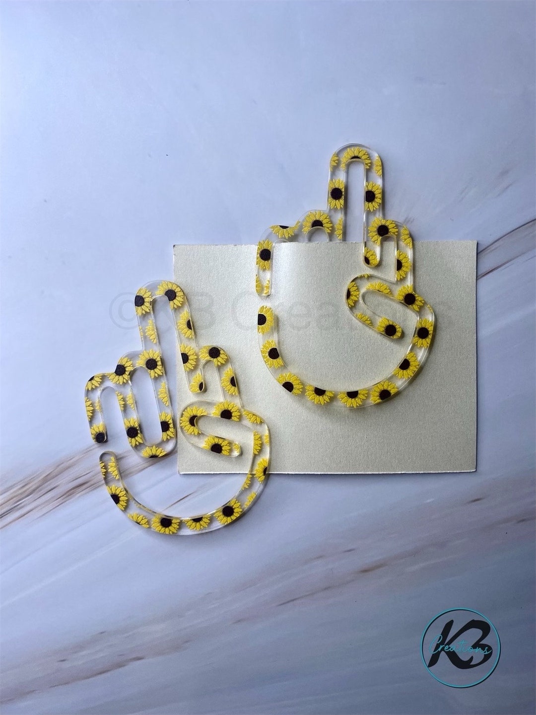 Middle Finger Bookmark, Funny F-bomb Acrylic Bookmark - Etsy