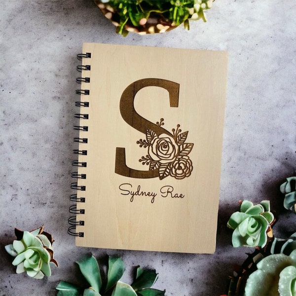 Wooden Notebook - Etsy