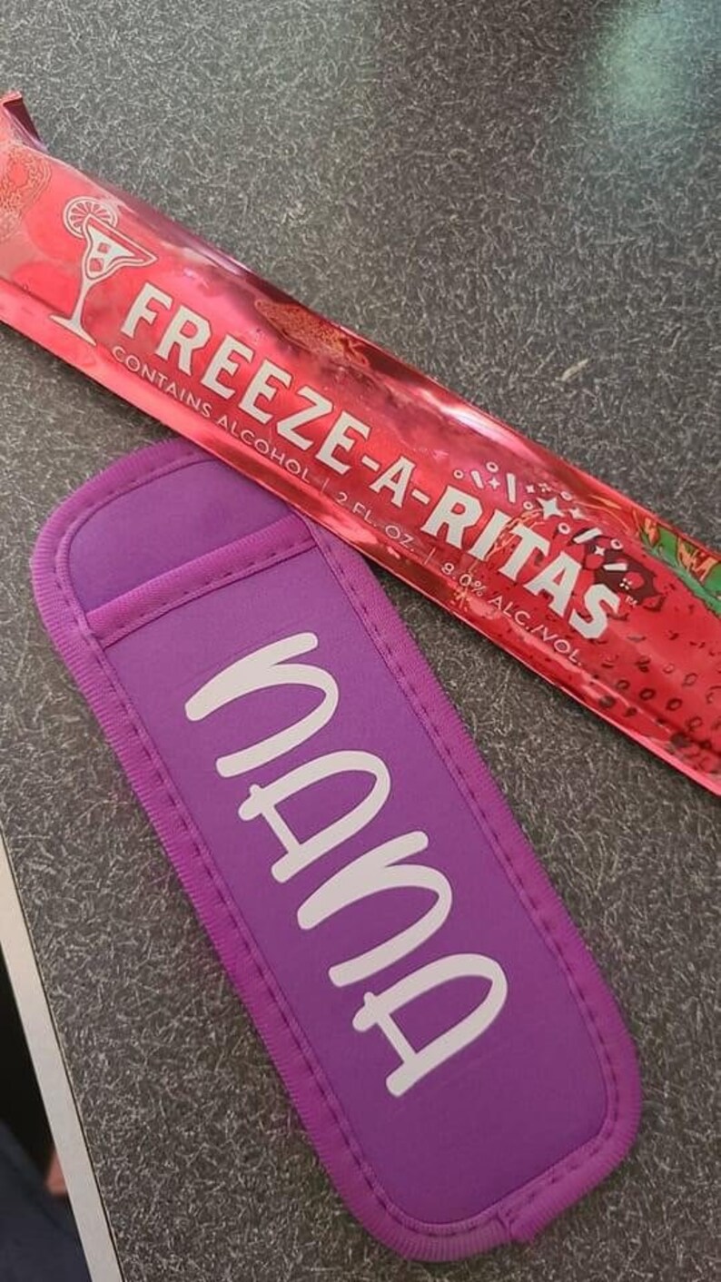 Popsicle Sleeve Ice Pop Holder Party Favor Personalized - Etsy