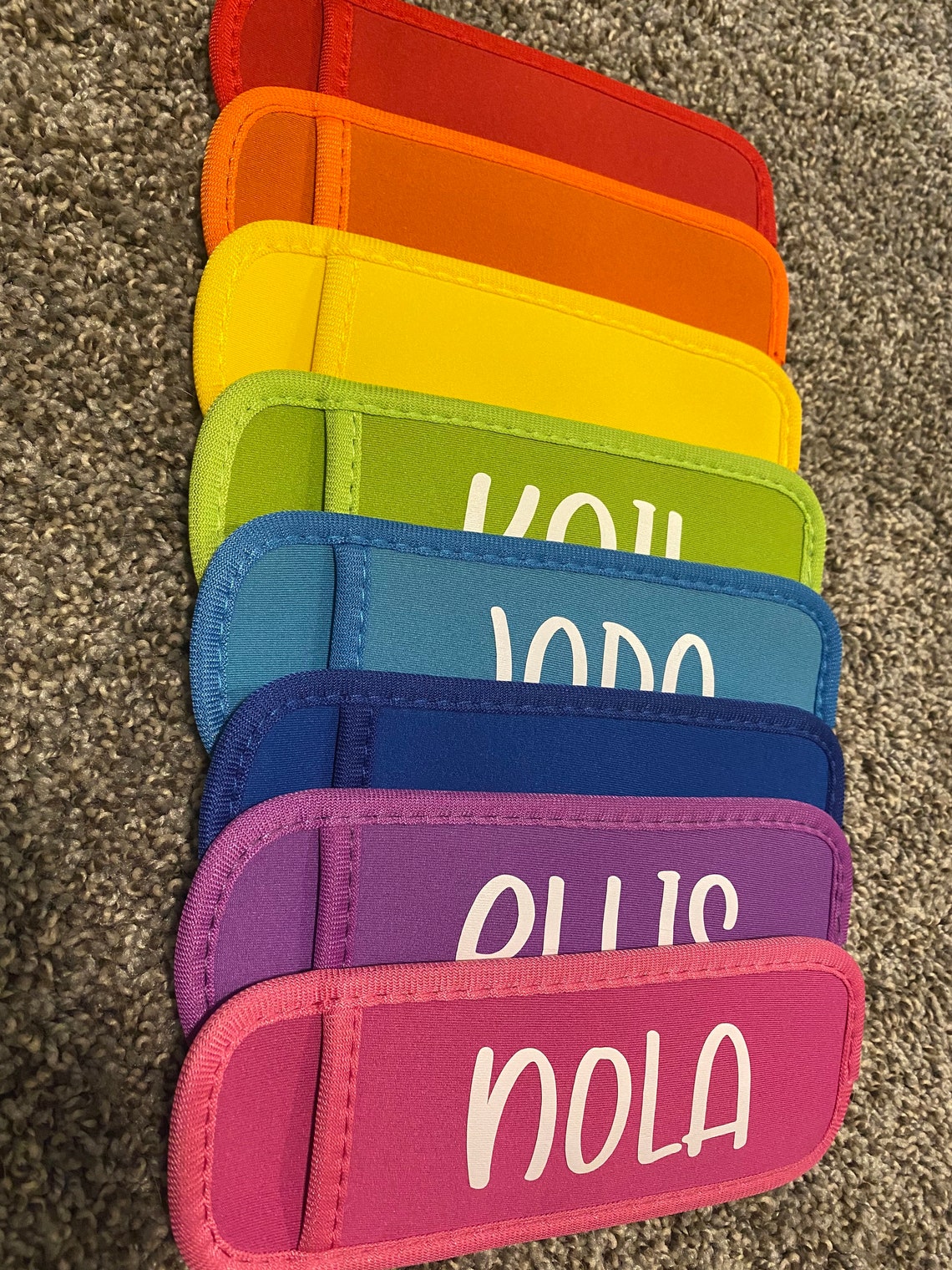 Popsicle Sleeve Ice Pop Holder Party Favor Personalized - Etsy