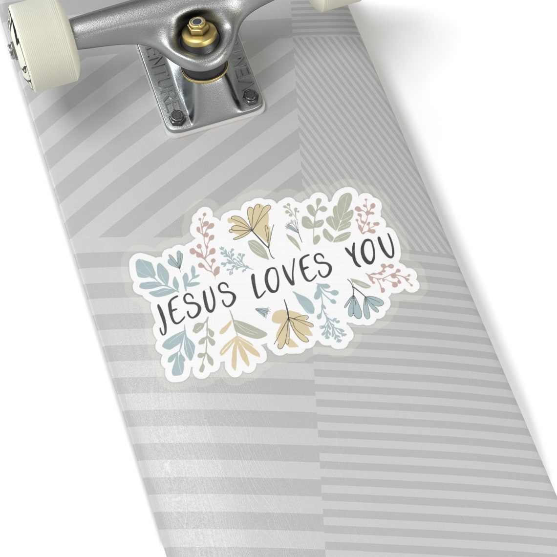 Christian Jesus Kiss-cut Sticker, Jesus Loves You Sticker, Seek Jesus ...