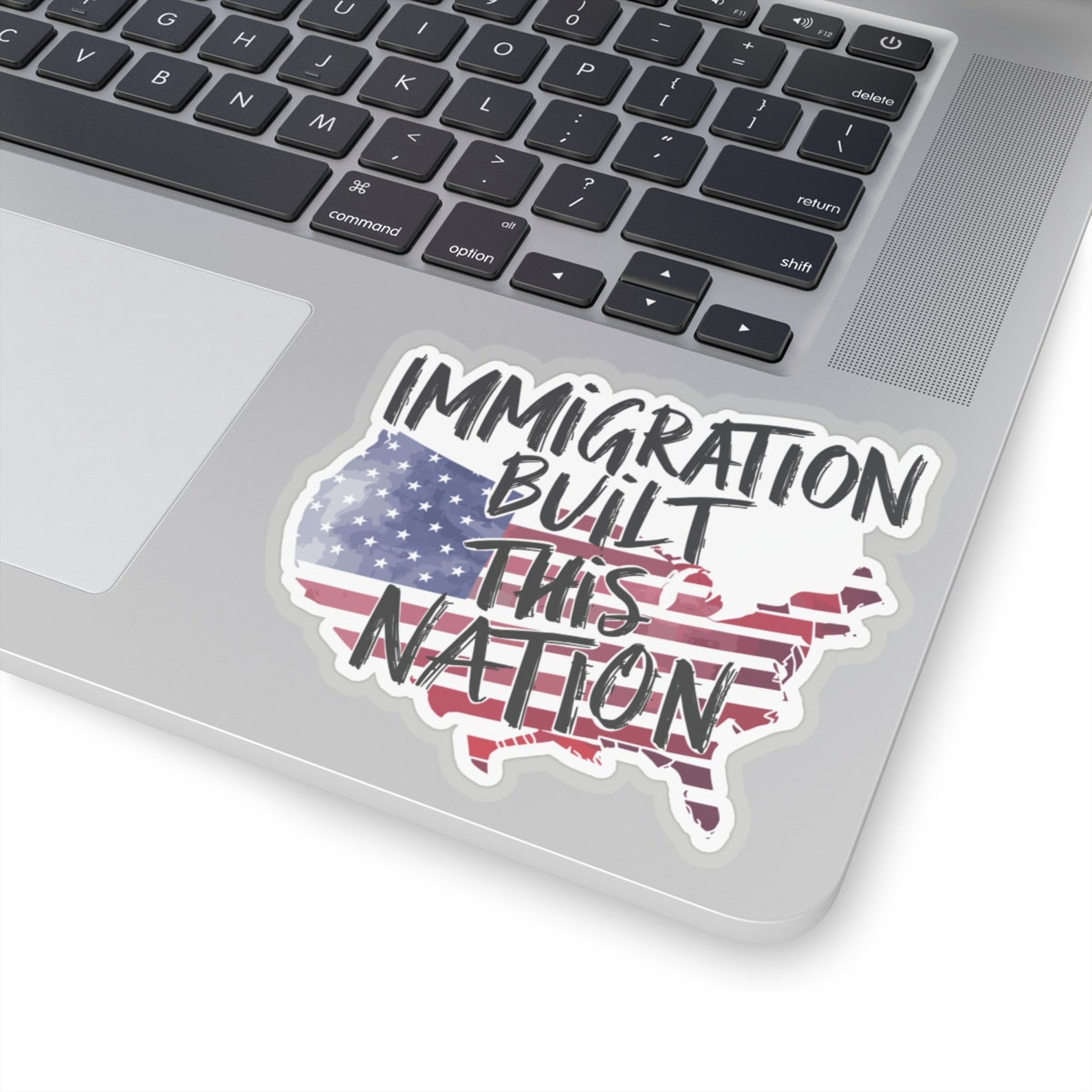 Immigration Kiss-cut Sticker, Immigration Built This Nation, Migration ...
