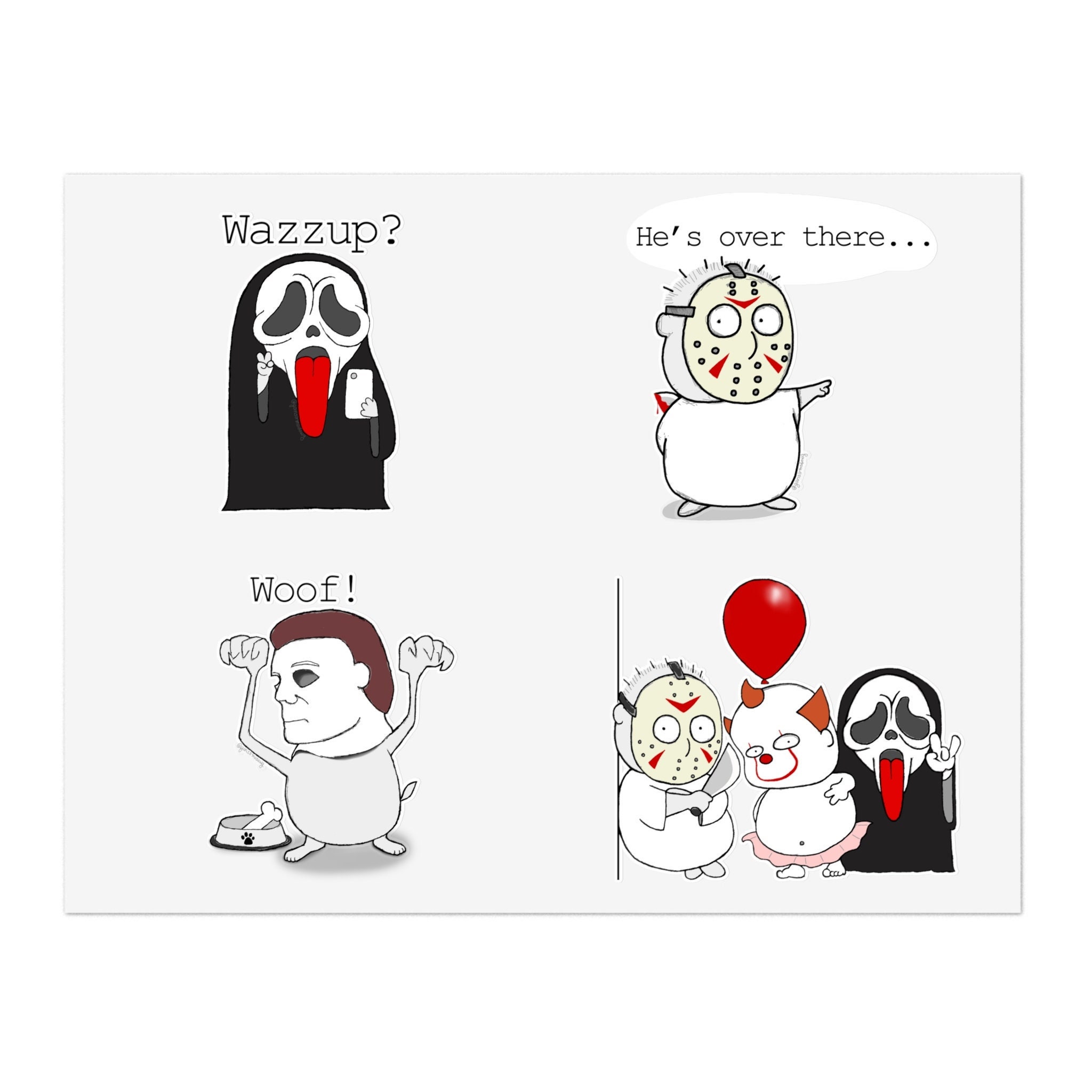 Scary Movie Wazzup Gif