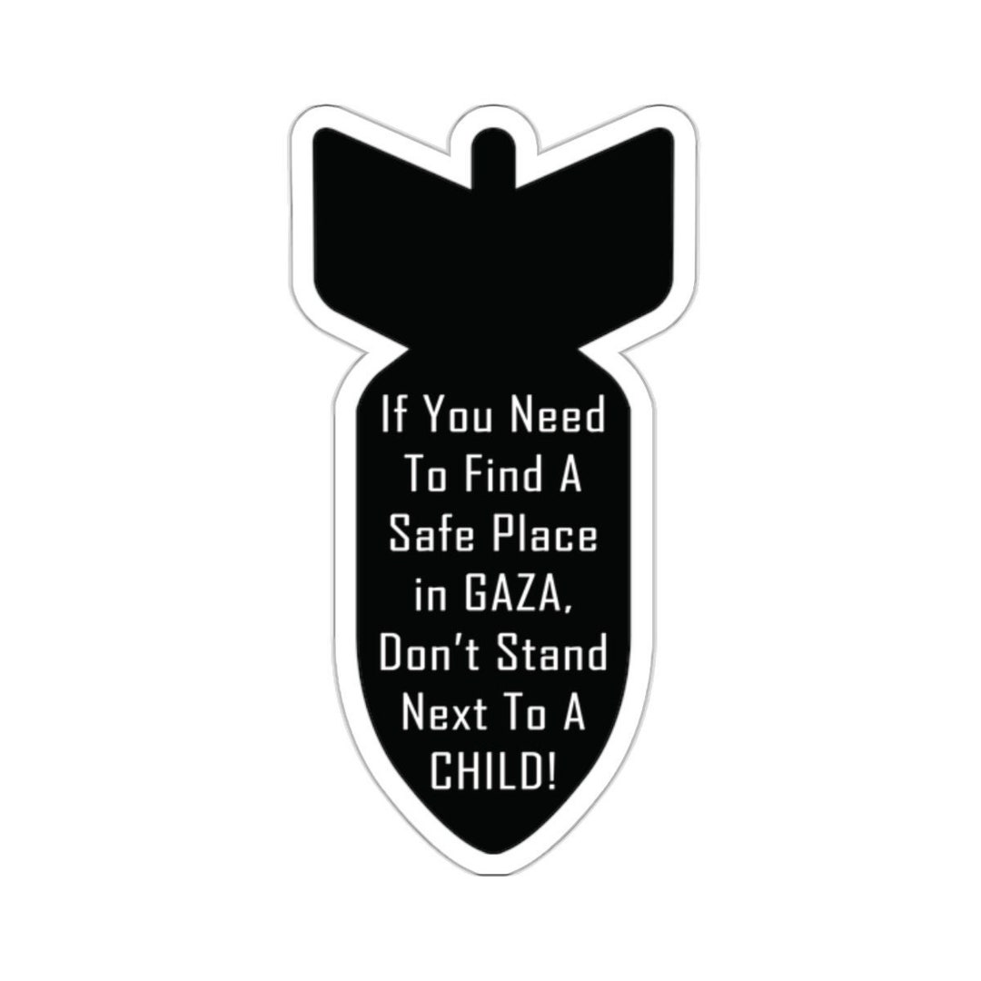 Save Children in Gaza Now Kiss-cut Sticker, Save Gaza Sticker, Free ...
