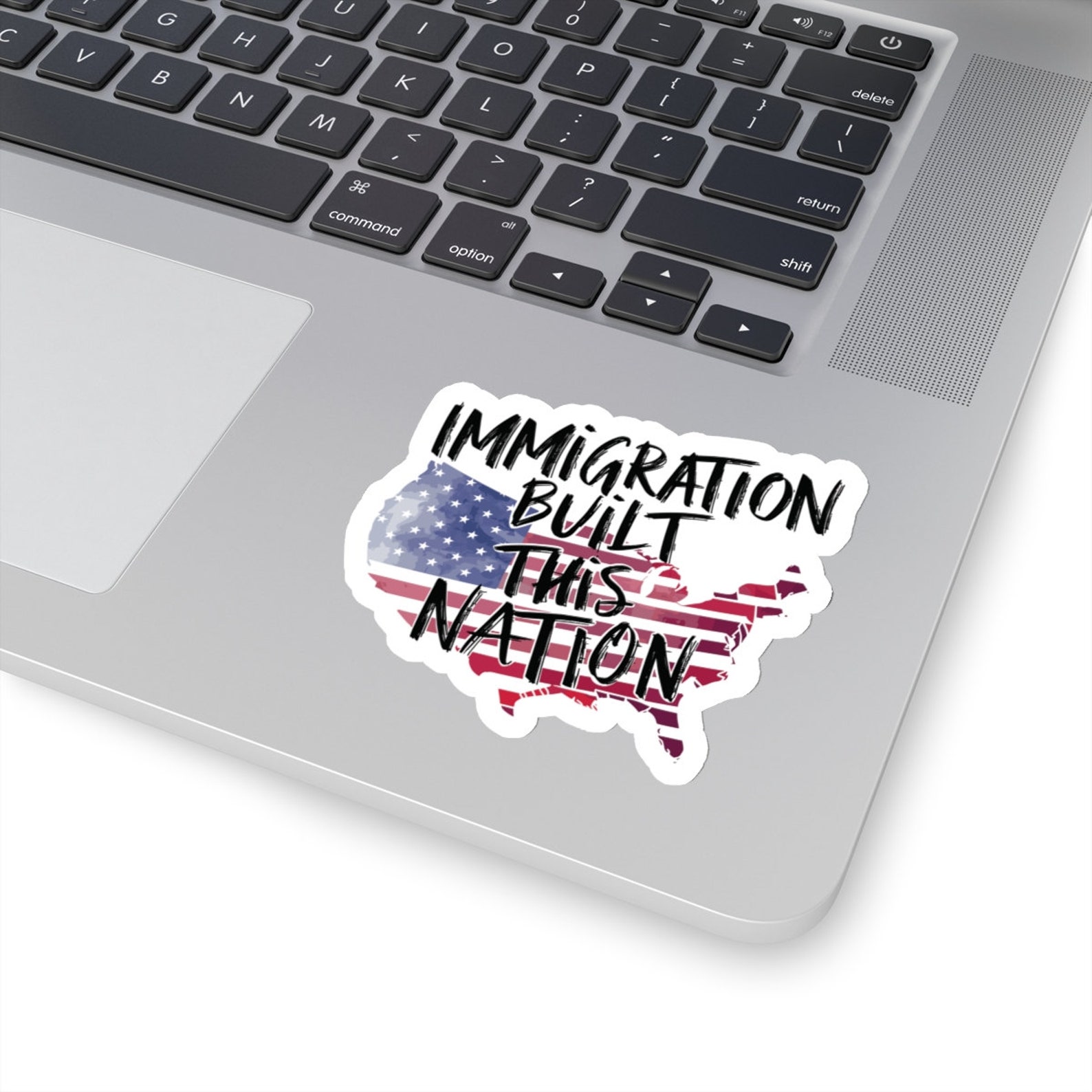 Immigration Kiss-cut Sticker, Immigration Built This Nation, Migration ...