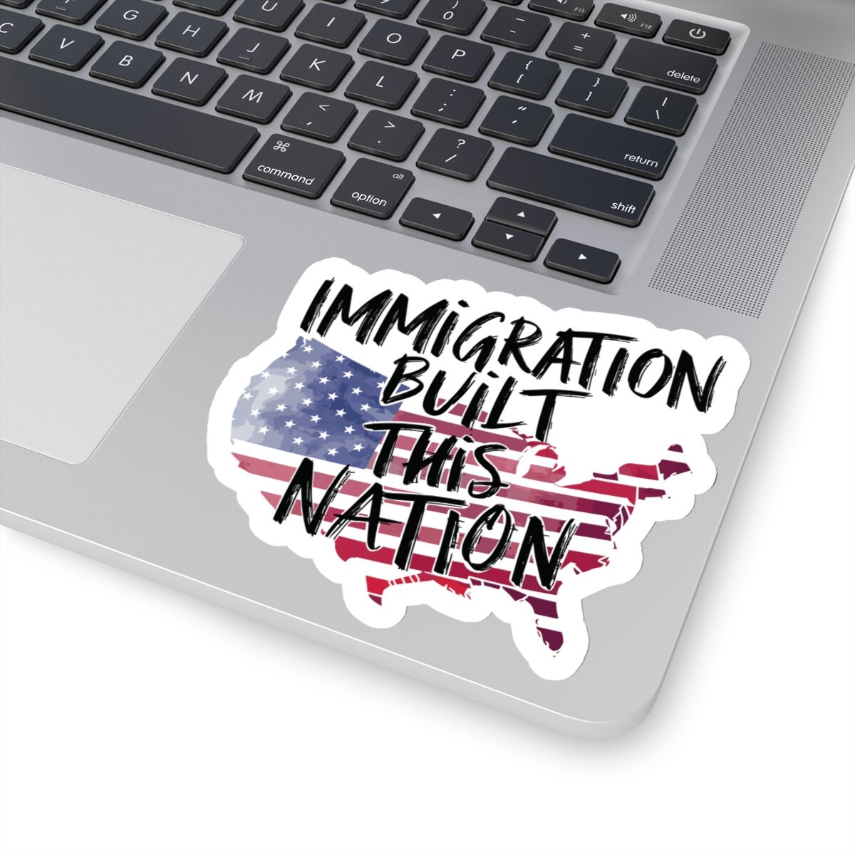 Immigration Kiss-cut Sticker, Immigration Built This Nation, Migration ...