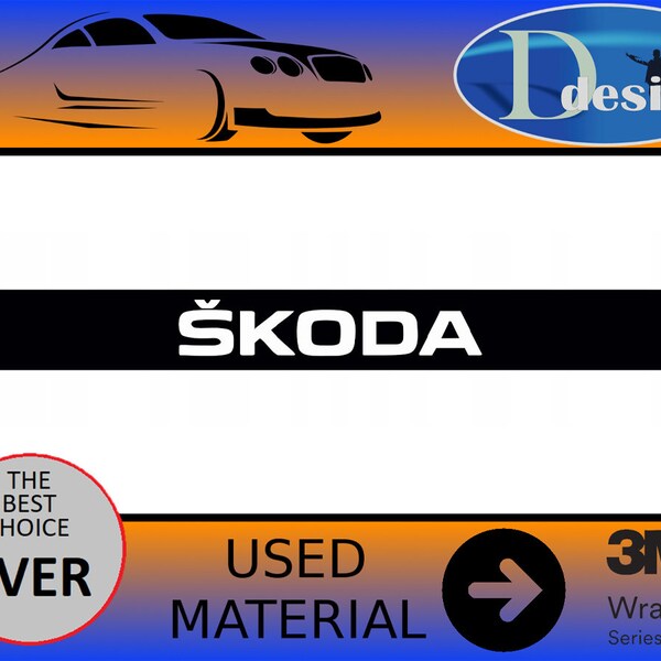 Skoda Car Stickers - Etsy