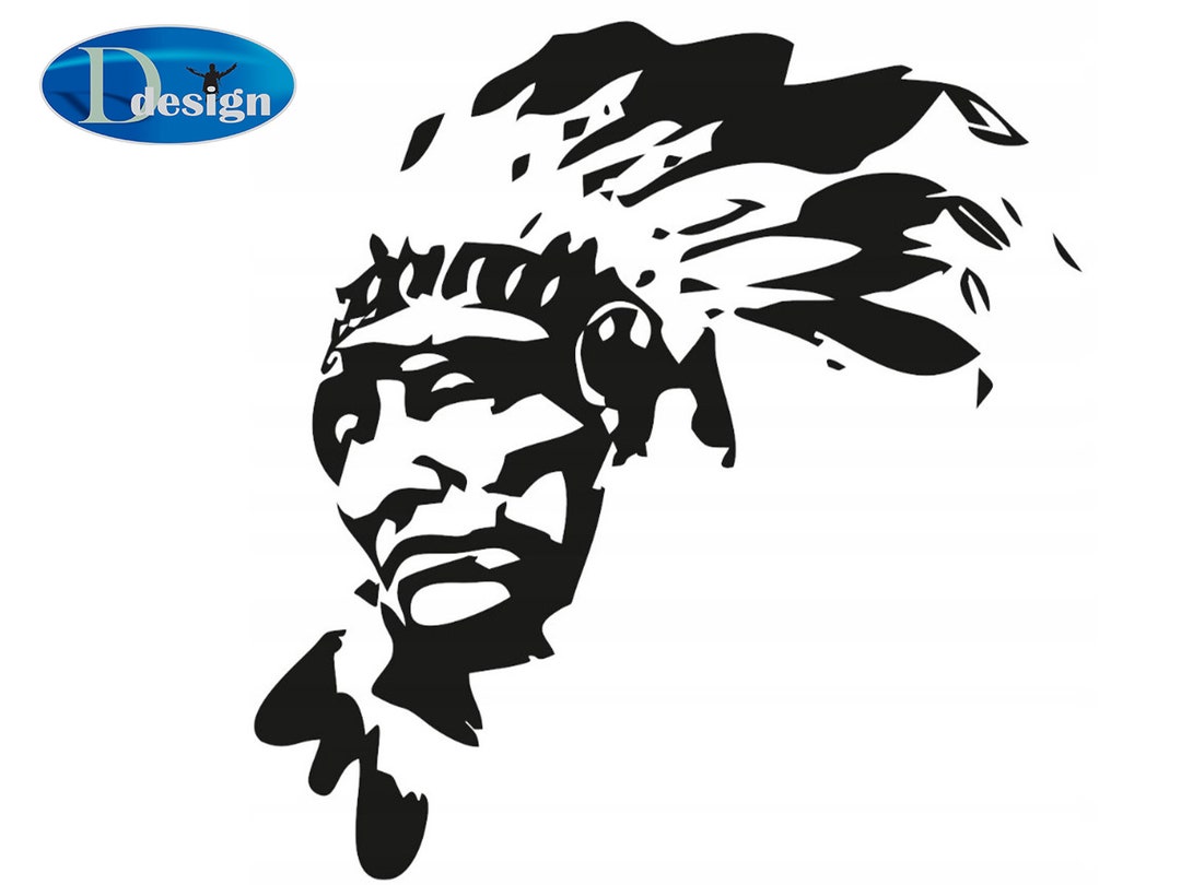 Indian Car Sticker 50 Cm X 48 Cm. - Etsy