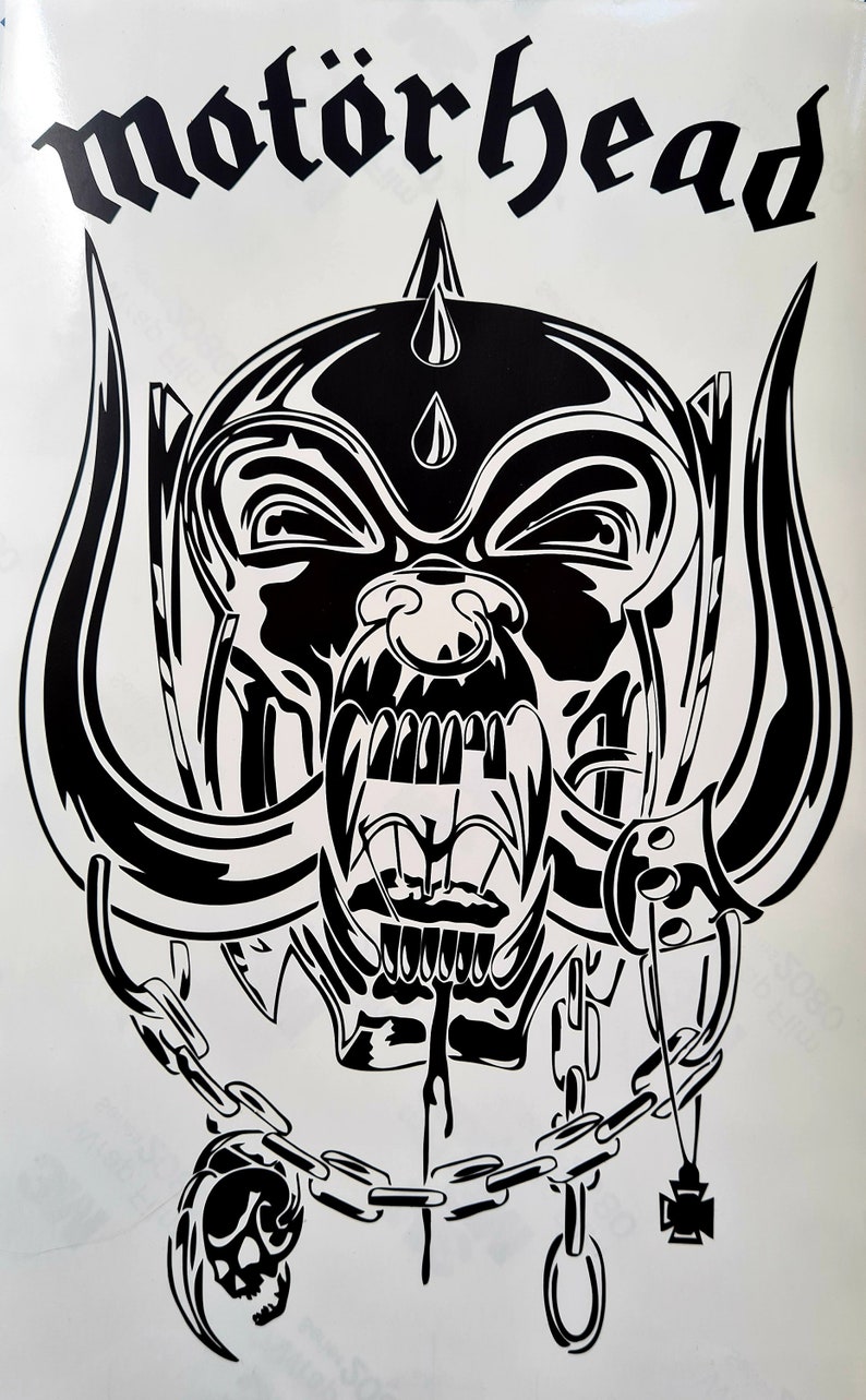 Motorhead Snaggletooth Sticker - Etsy