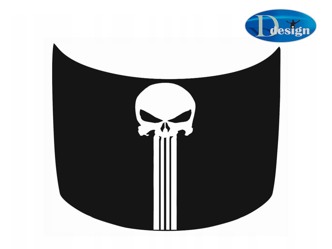 Punisher High Quality Wrap Film Sticker - Etsy