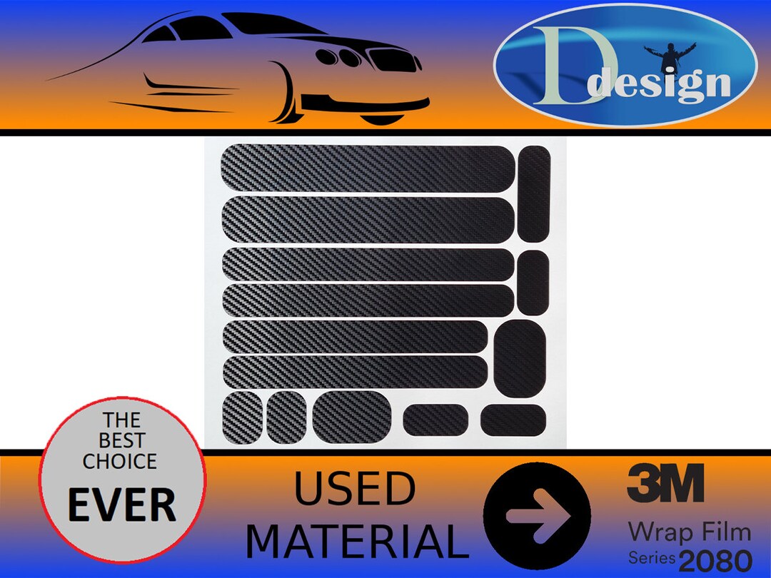 Bicycle Frame Protection Stickers 3M Wrap Film 14 Stickers Set - Etsy