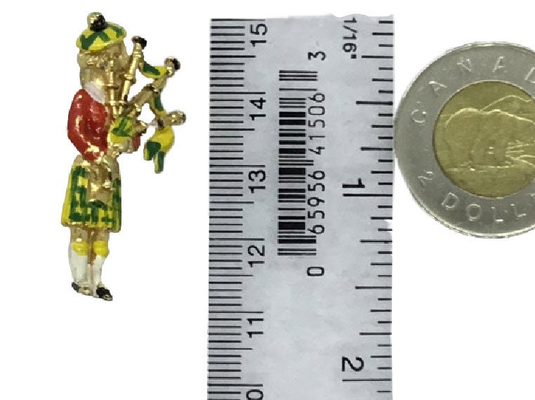 Bagpipe Brooch Woman Playing Vintage Pin Jewelry - Etsy