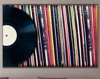 Record Collection Poster - Etsy