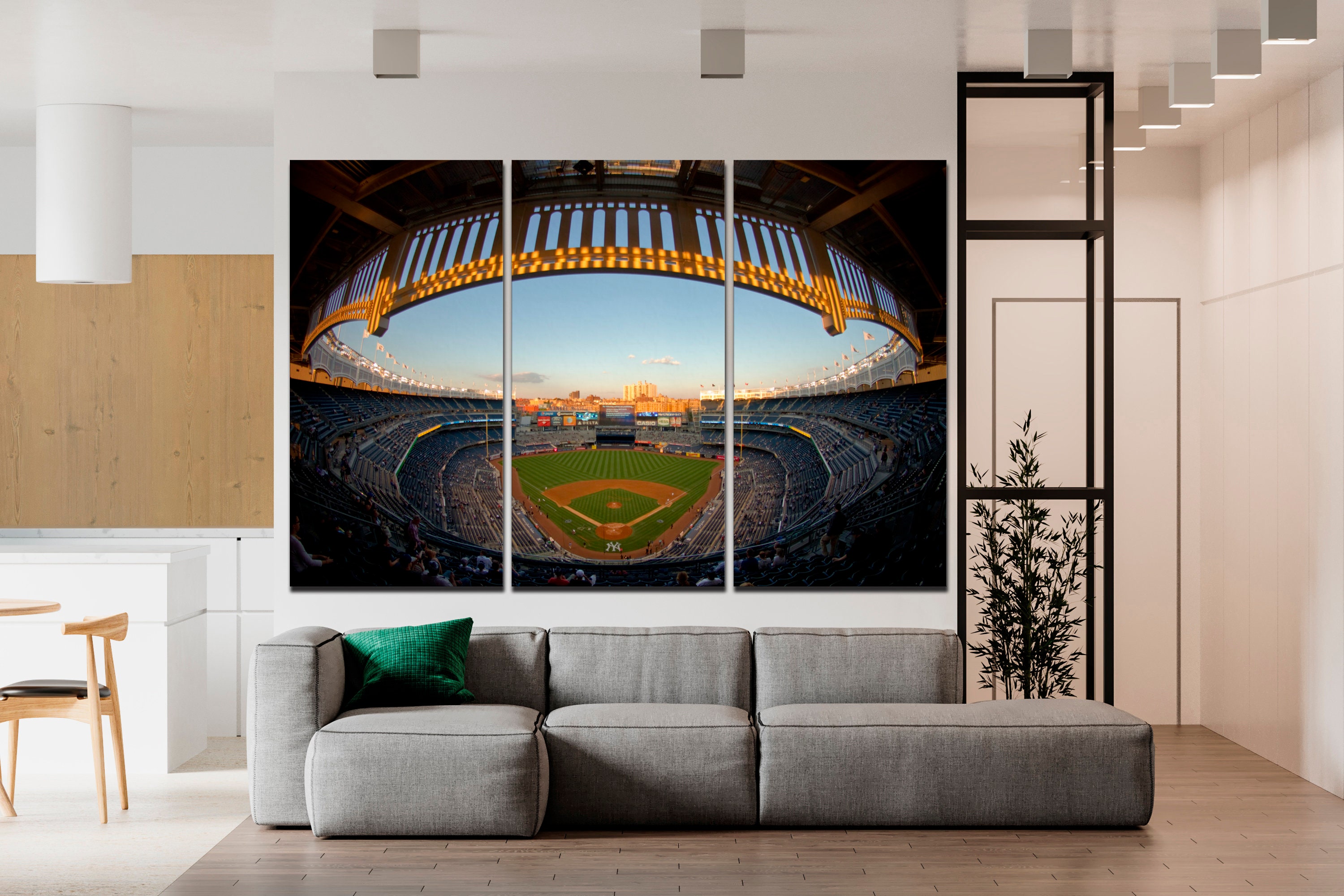 New York Yankees Yankee Stadium Stadium Wall Art Yankee Wall Decor ...