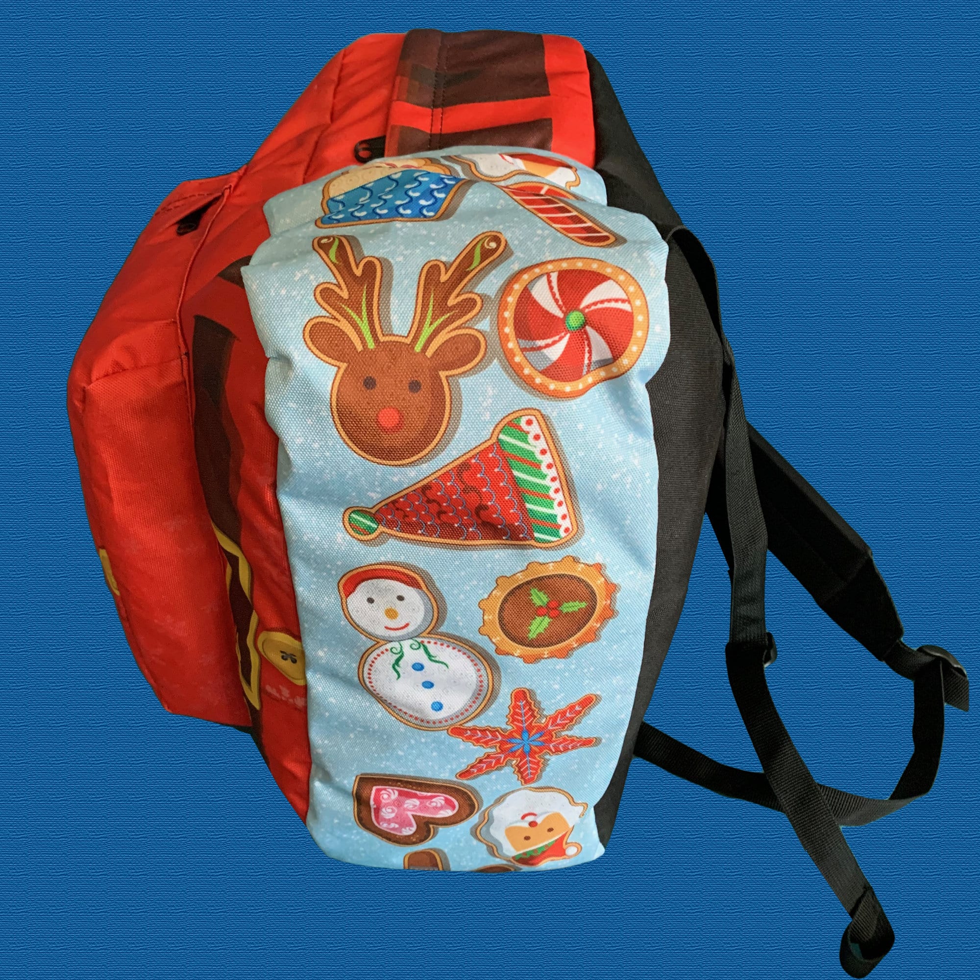 Back Pack: santa Bright Red Santa Outfit With a - Etsy UK