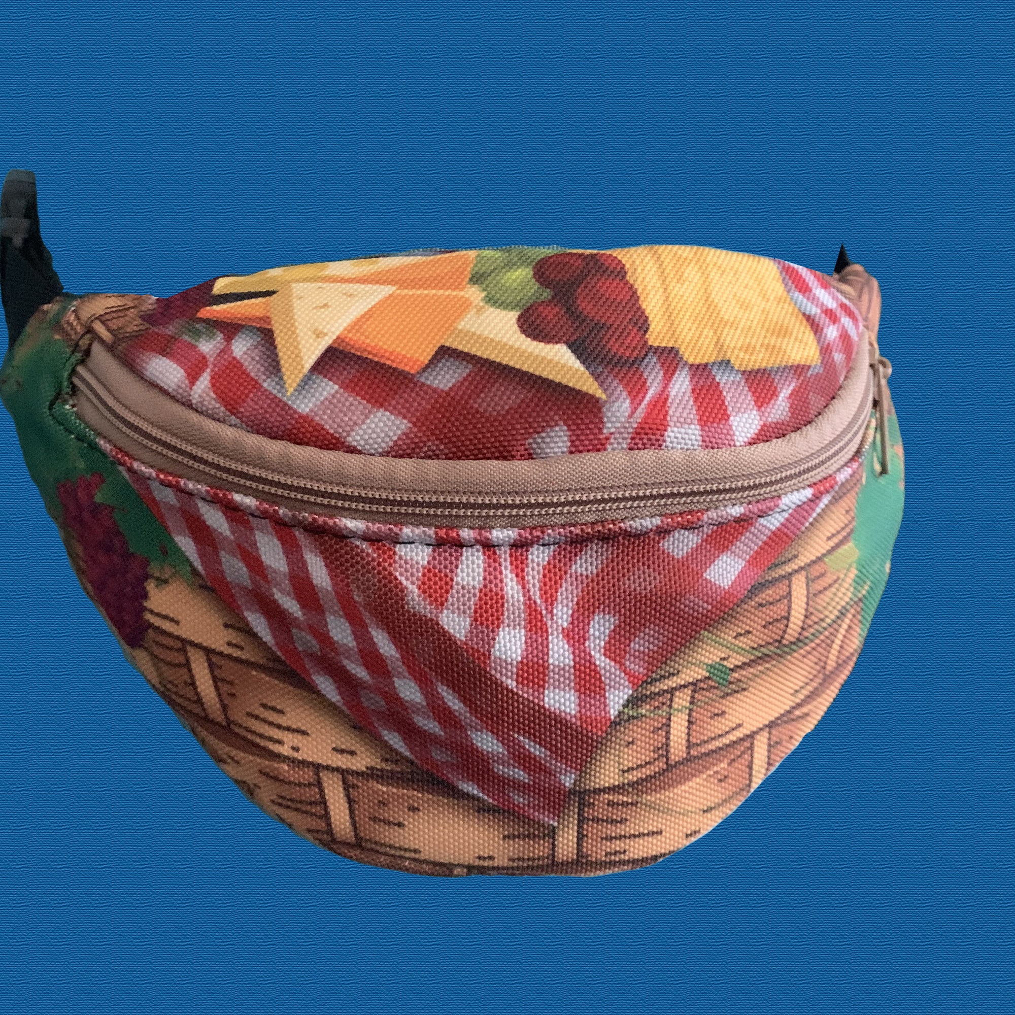 Fanny Pack: Wine Wine Tasting Design With Cheese and Crackers - Etsy