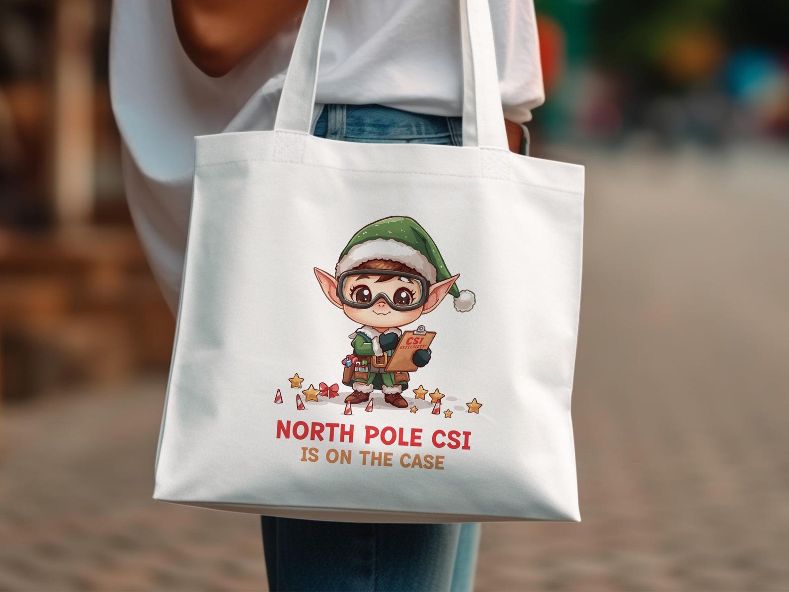 Christmas Elf Clipart, Detective Elf Png, CSI Christmas Clipart ...