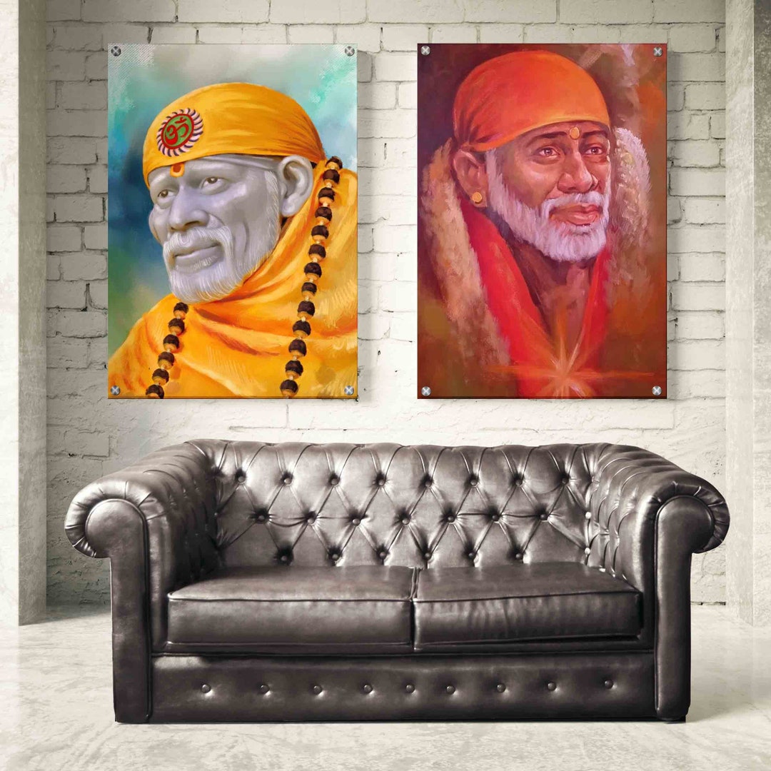 Customized Swami Samarth Portrait Paintings - Etsy