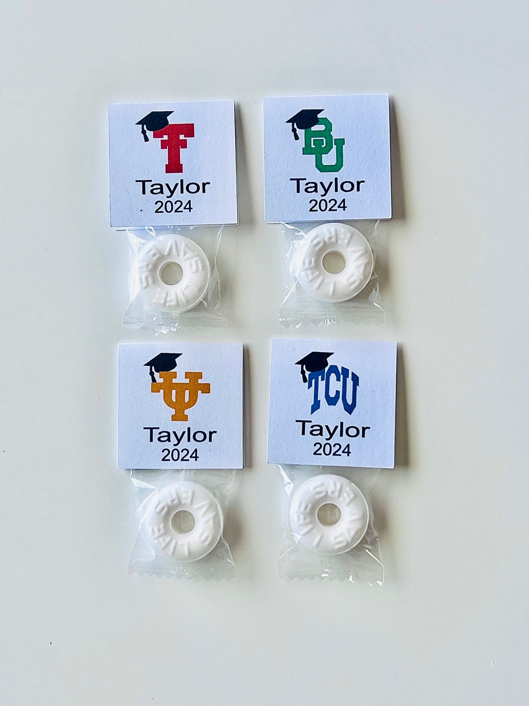 Graduation Mint Favors | Class of 2024 | College Graduation | Texas ...