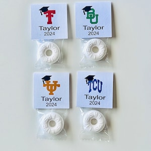 Graduation Mint Favors | Class of 2024 | College Graduation | Texas ...