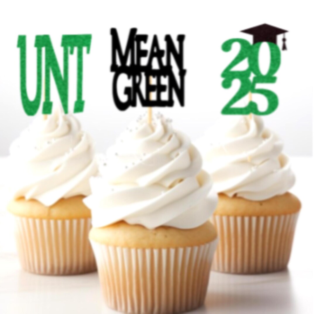 North Texas Cupcake Toppers, 2025 Graduation Cupcake Toppers ...