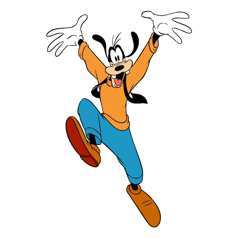 Goofy ClipArt PNG Bilder 300dpi Digital Goofy Clip Art - Etsy Schweiz