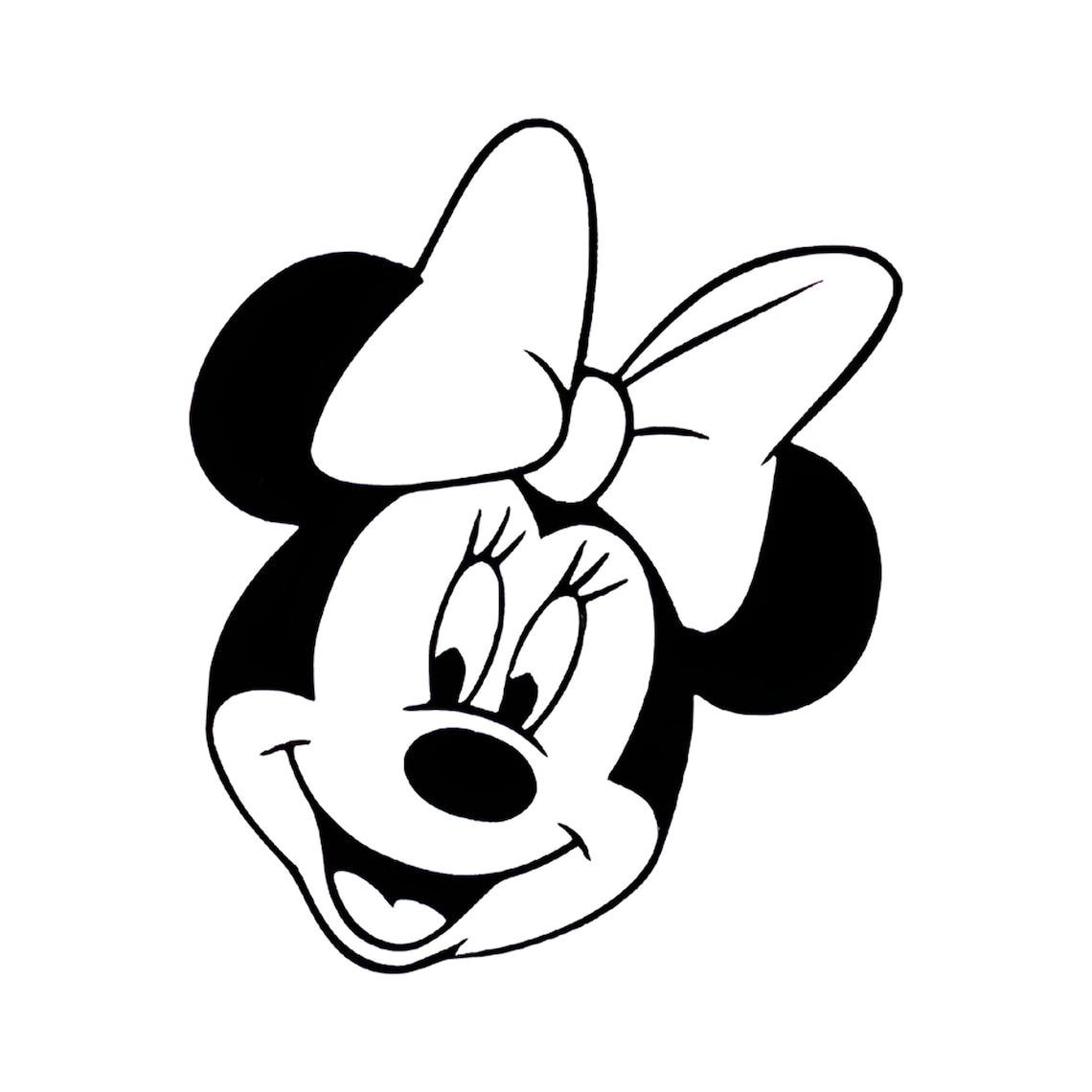 Minnie mouse svg bundle Minnie svg Minnie mouse outline | Etsy México