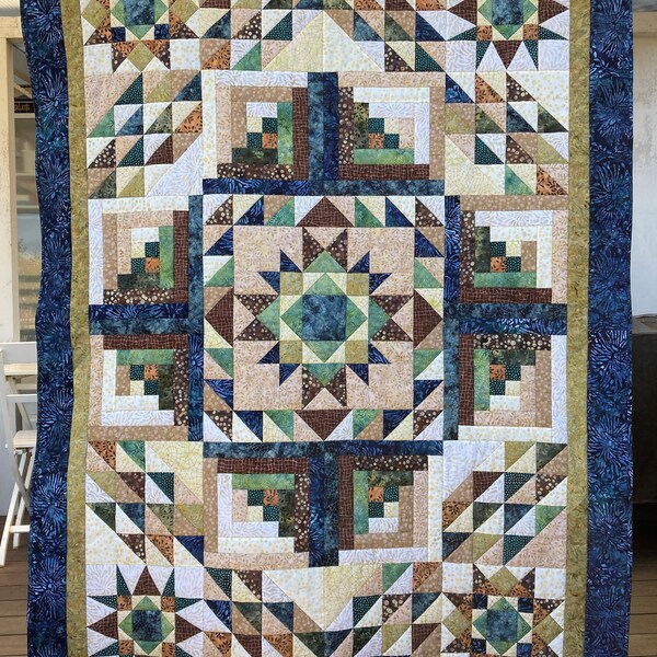Canyon Quilt Pattern - Etsy