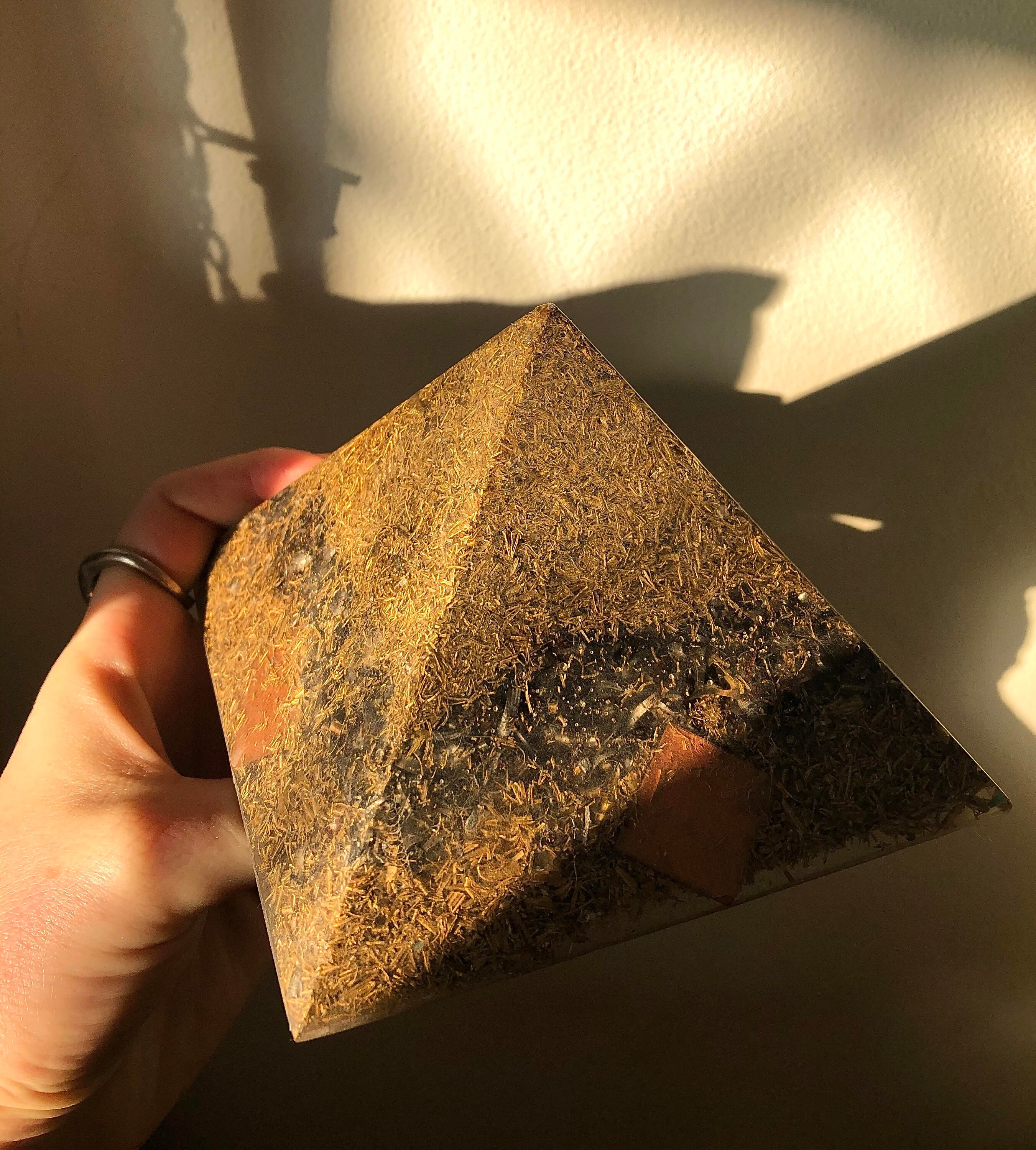 Orgone EMF Protection Pyramid - Etsy UK