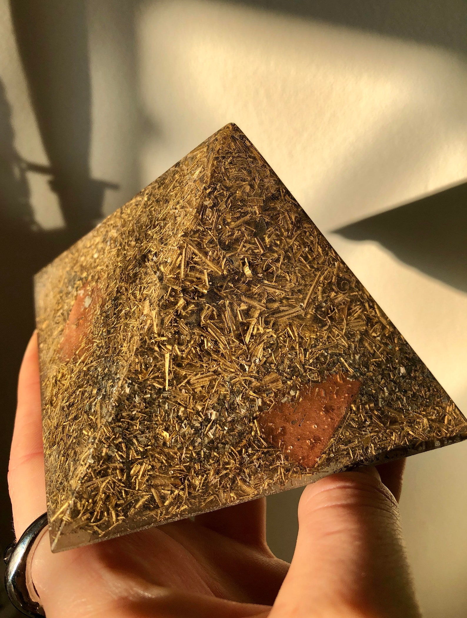Orgone EMF Protection Pyramid - Etsy UK