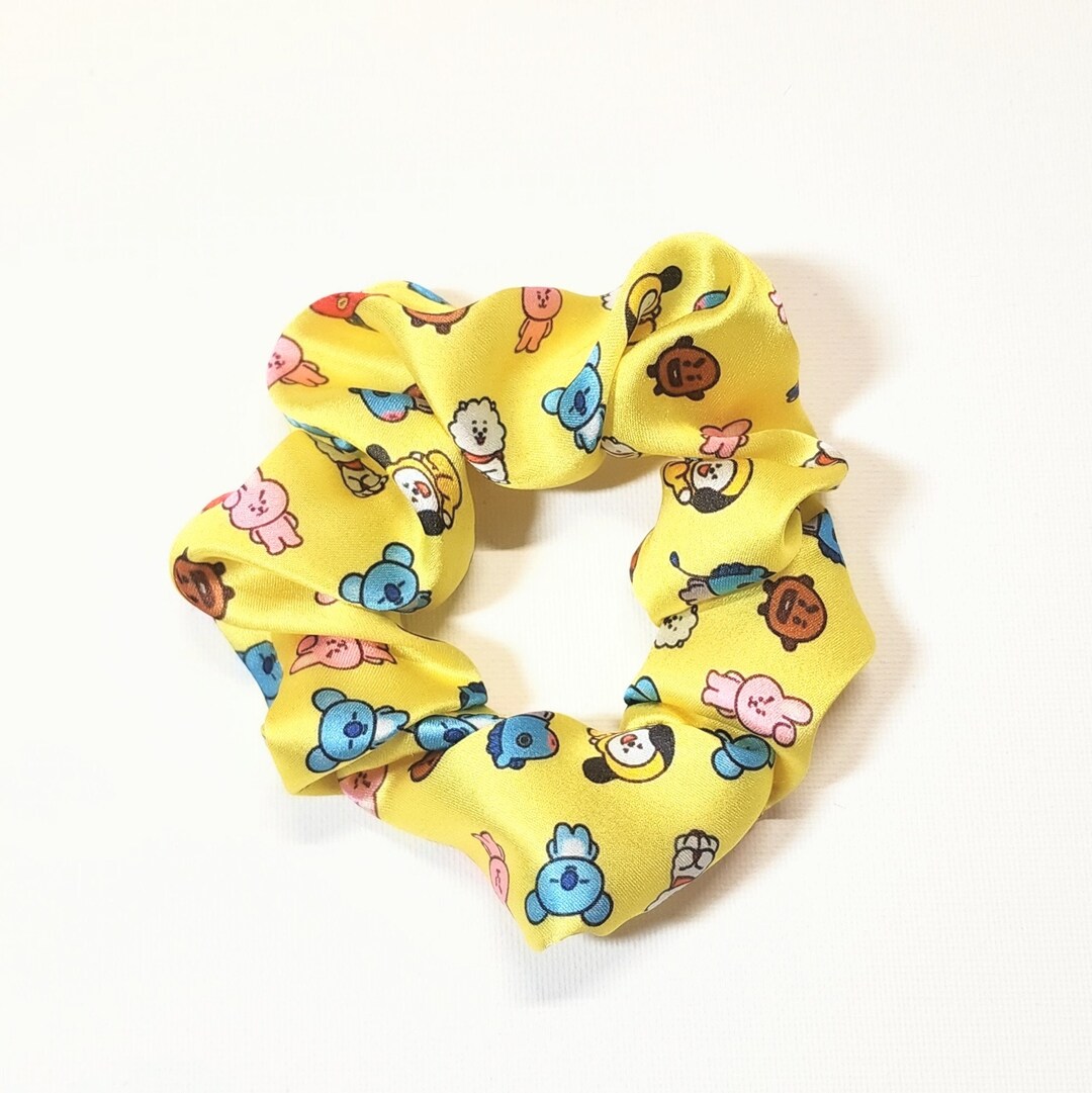 BT21 Yellow Scrunchies BT21 BTS Kpop BTS Scrunchies - Etsy