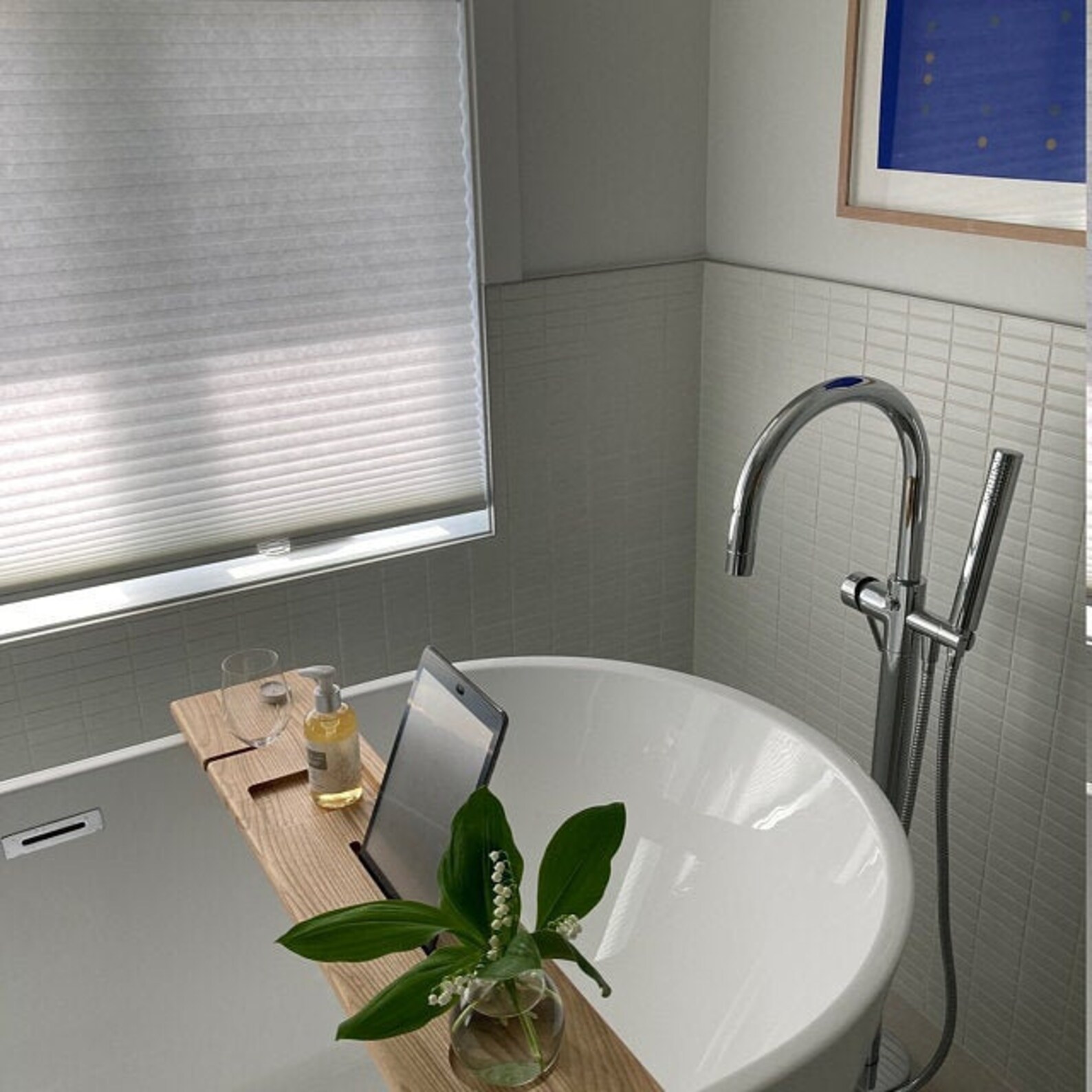 Bathtub Caddy, Bath Tray, Bath Board, Book & Tablet Bath Accessories ...