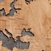 World Travel Map Wooden World Map Wood Map Wall Art Decor - Etsy