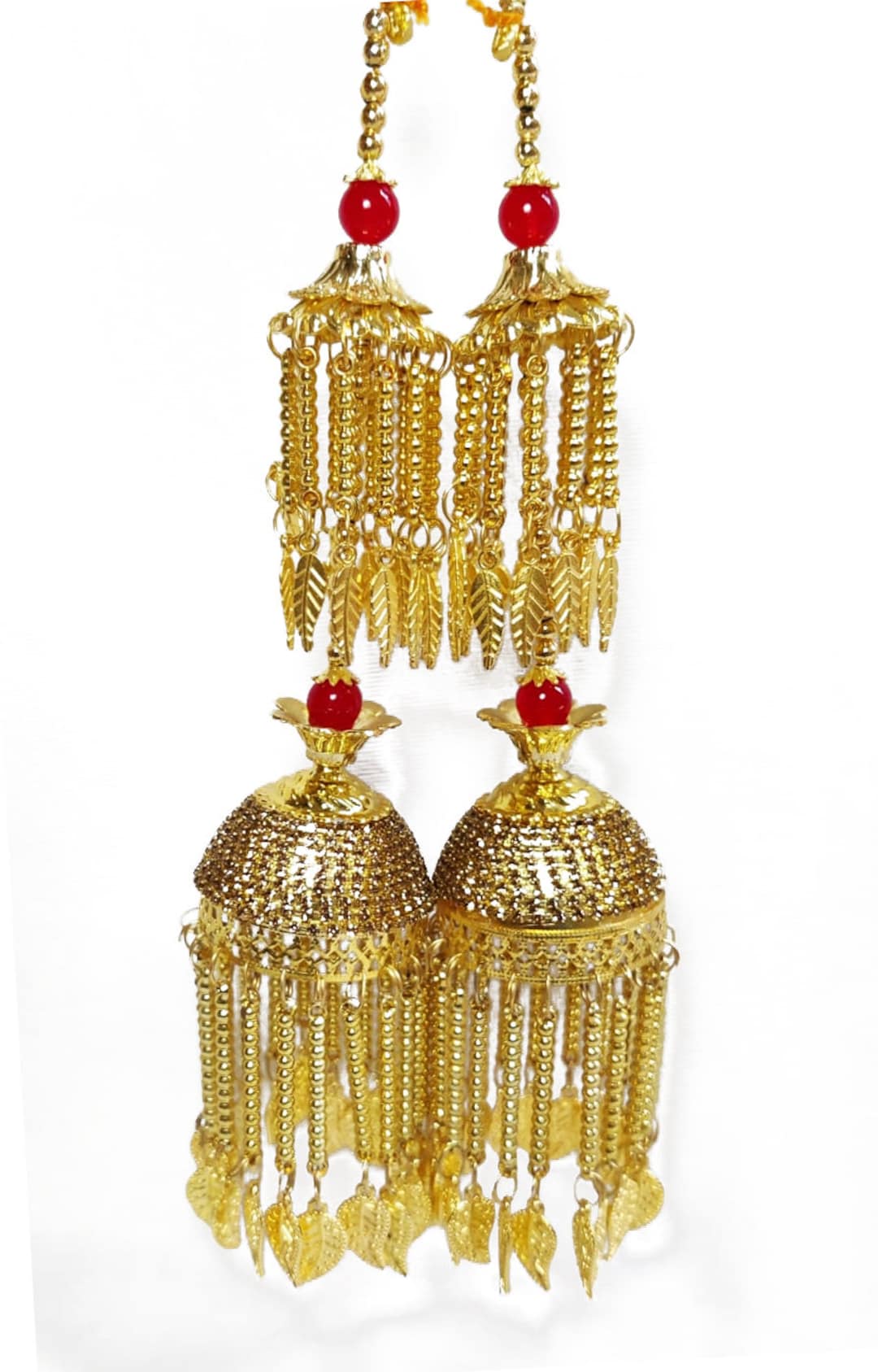 Golden Wedding Kaleere, Punjabi Bridal Kalira, Indian Wedding - Etsy