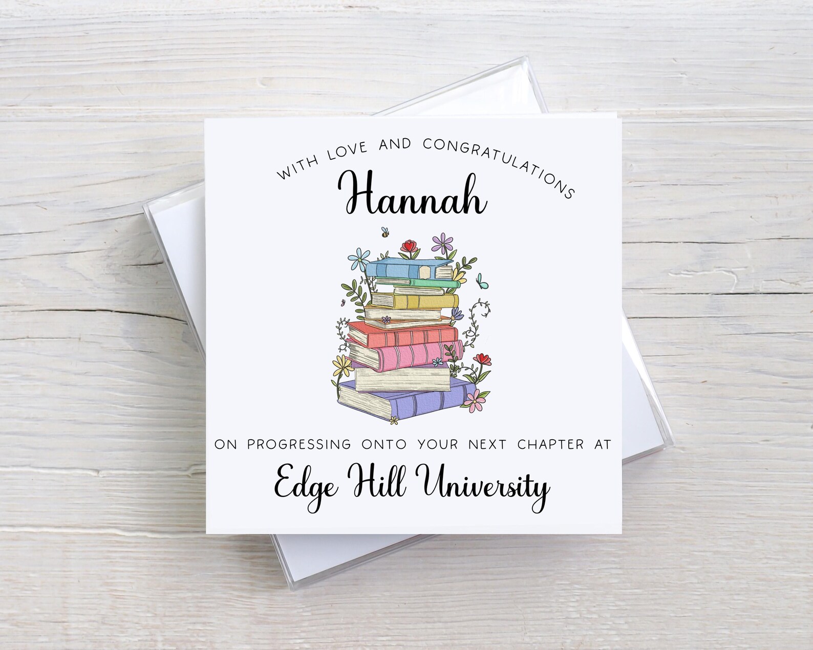 Personalised off to University Card | Good Luck at University Card ...