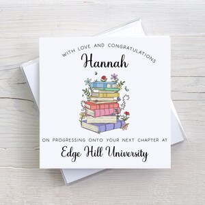Personalised off to University Card | Good Luck at University Card ...