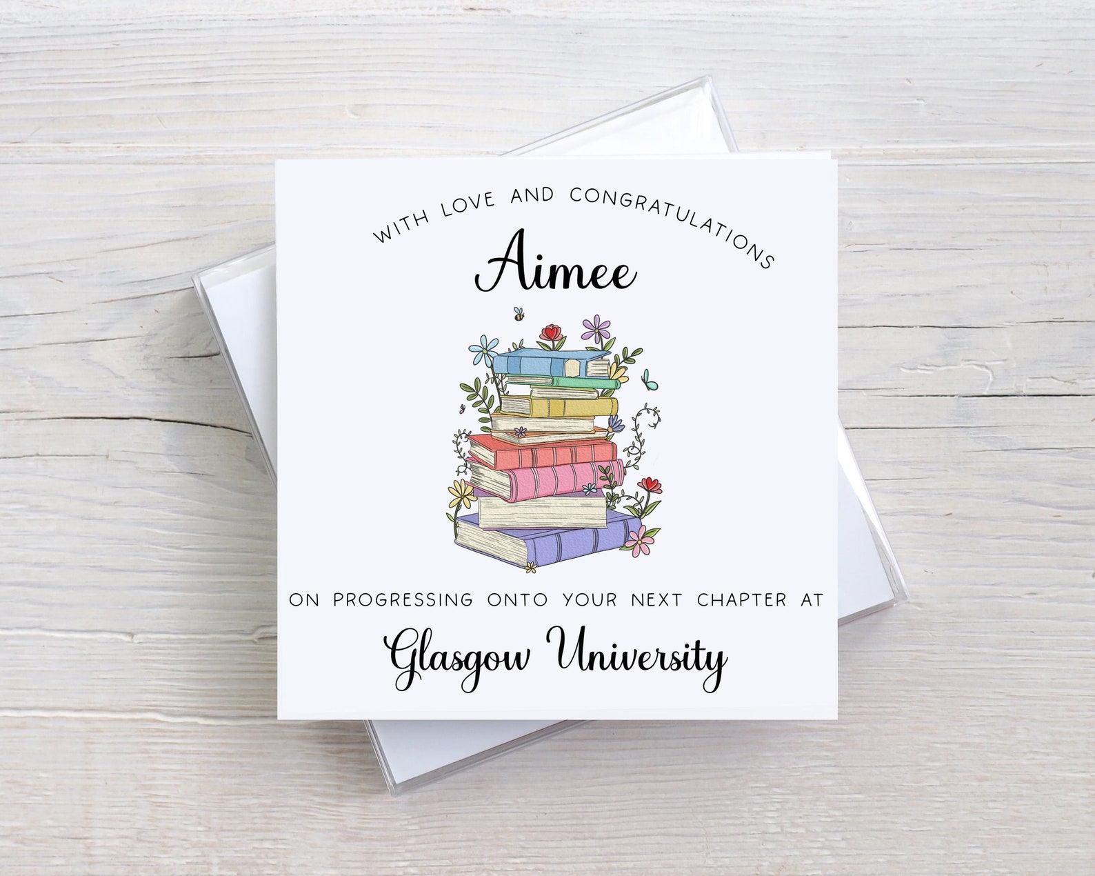 Personalised off to University Card | Good Luck at University Card ...