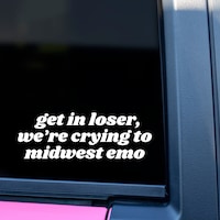 Elder Emo|metal Lover|skellington|custom Car Window Bumper|vinyl Decal ...