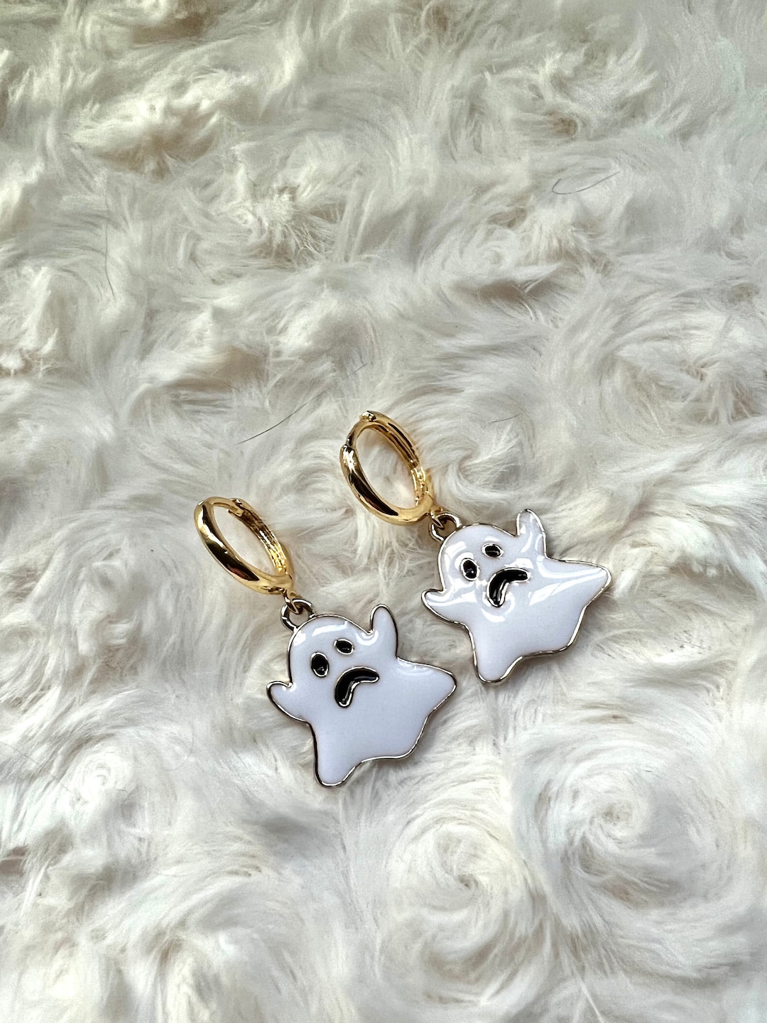 Halloween Earrings, Ghost Dangle Earrings, Spooky Girl, Spooky Jewelry ...