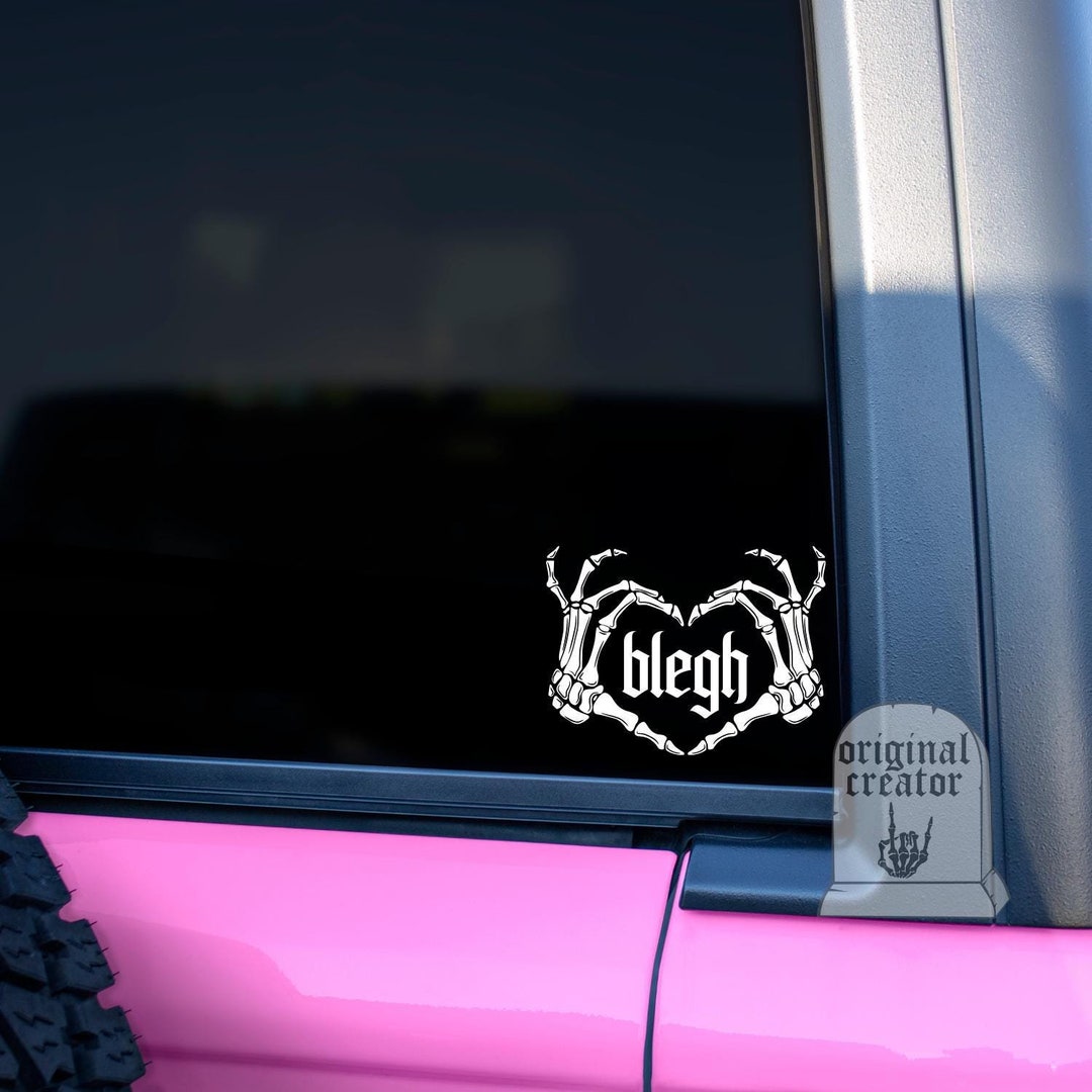 Bleghssed Metal Decal, Metal Decal, Metal Lover, Feeling Bleghssed ...