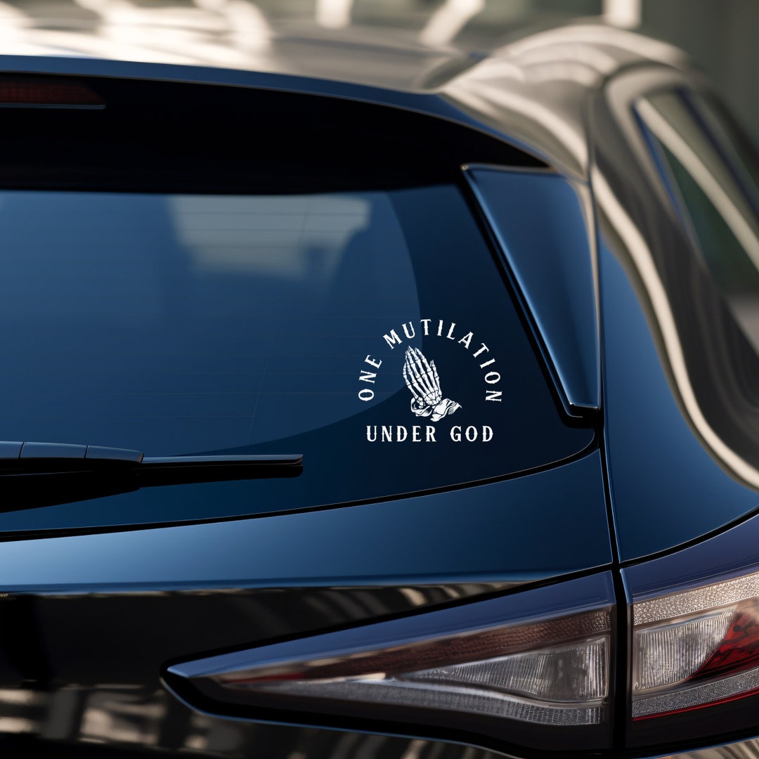 One Mutilation Under God MIW Lyric Decal, MIW Decal, Blegh, Feeling ...