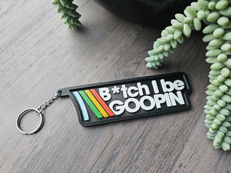 ARC Raiders Inspired Keychain • Retro Rainbow 3D Printed - Etsy
