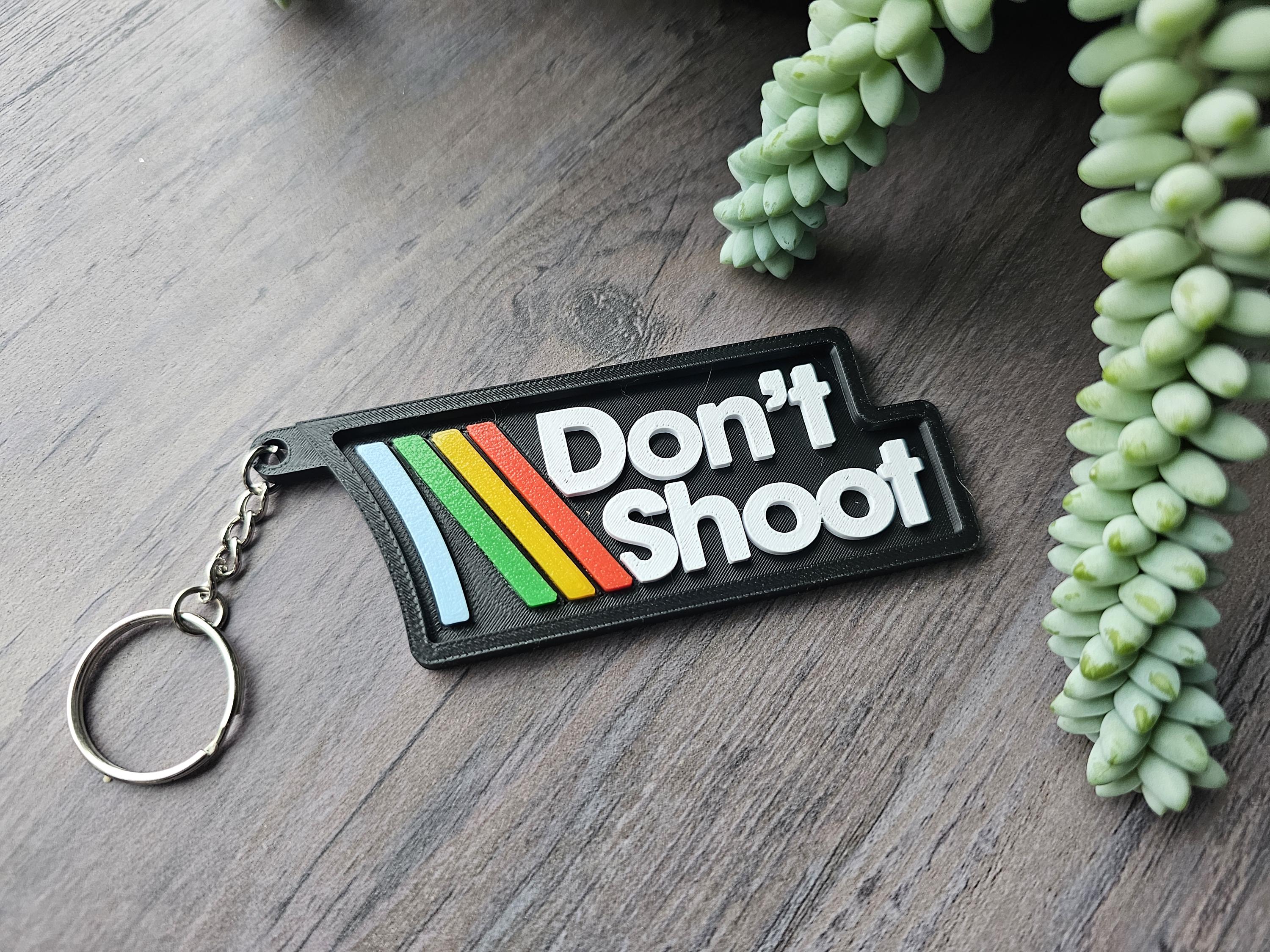 ARC Raiders Inspired Keychain • Retro Rainbow 3D Printed - Etsy
