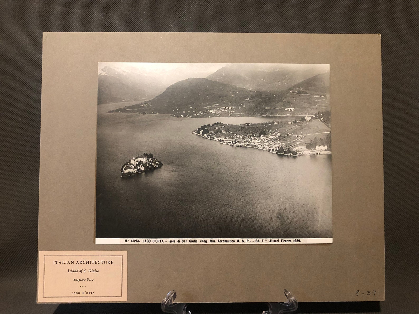 Fratelli Alinari / Photographic Print of the Island of S. Giulio 1929 ...