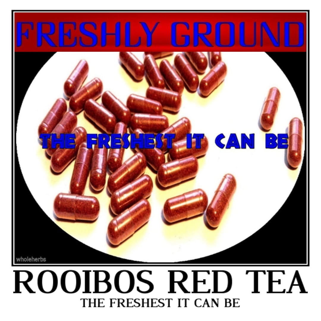 ROOIBOS RED TEA Leaf Powder Powerful Antioxidant Fresh Freshest 100 ...